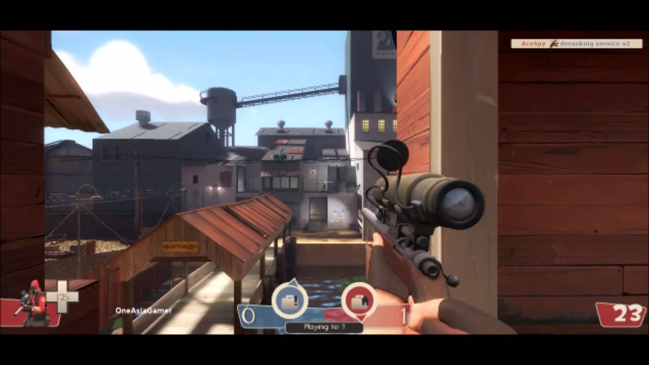 1v2 TF2 Short Sniper Gameplay - YouTube