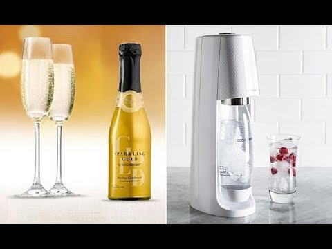 How to make Prosecco at home using a retro SODASTREAM - YouTube