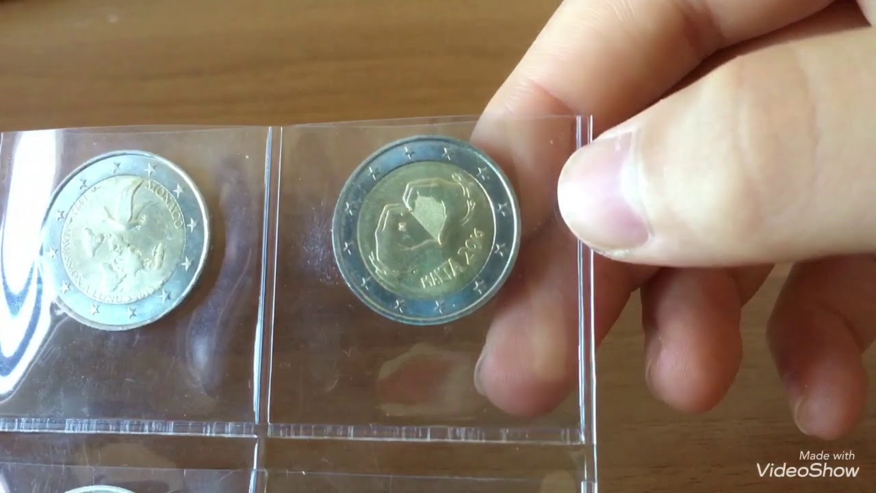 La mia collezione di euro!!RARI E INTROVABILI!! - YouTube