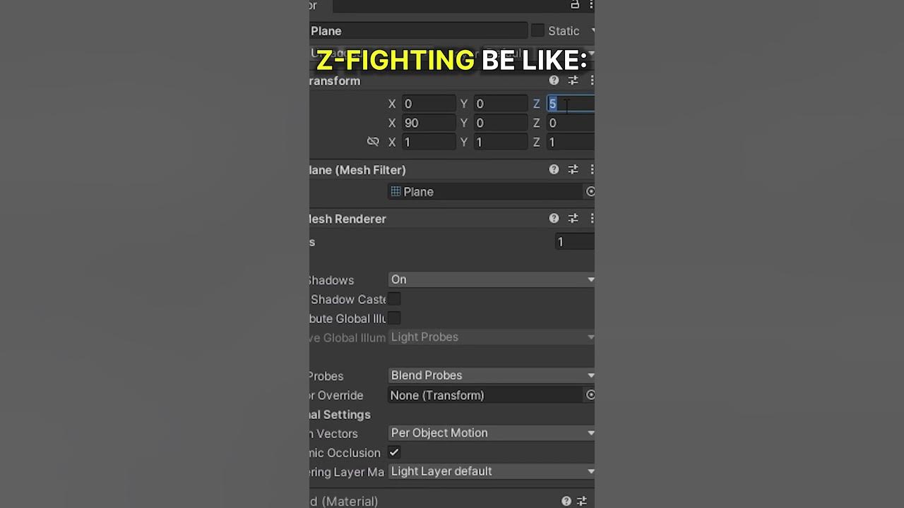 RED 🆚 BLUE Z-FIGHTING! 👹 #shorts #wwe #zfighting #unity - YouTube
