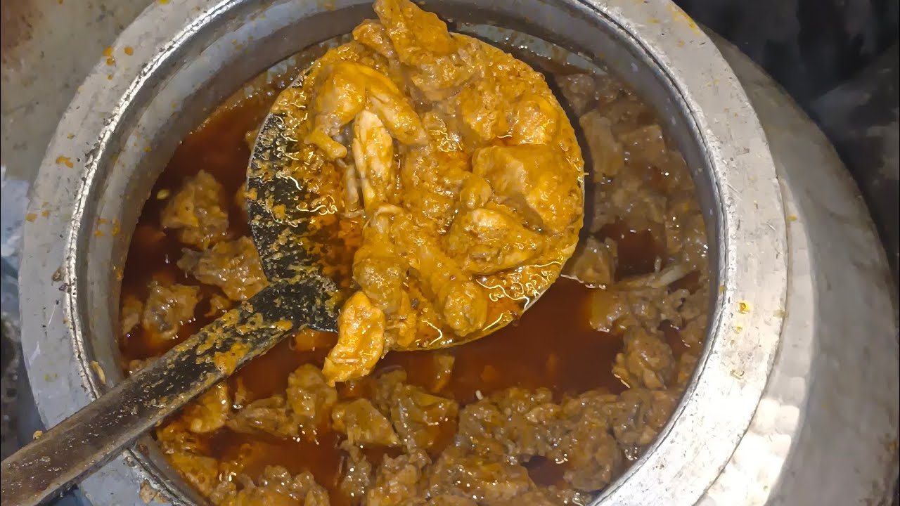 40 kg🐔chekan Korma full recipe Kareem bawarchi - YouTube