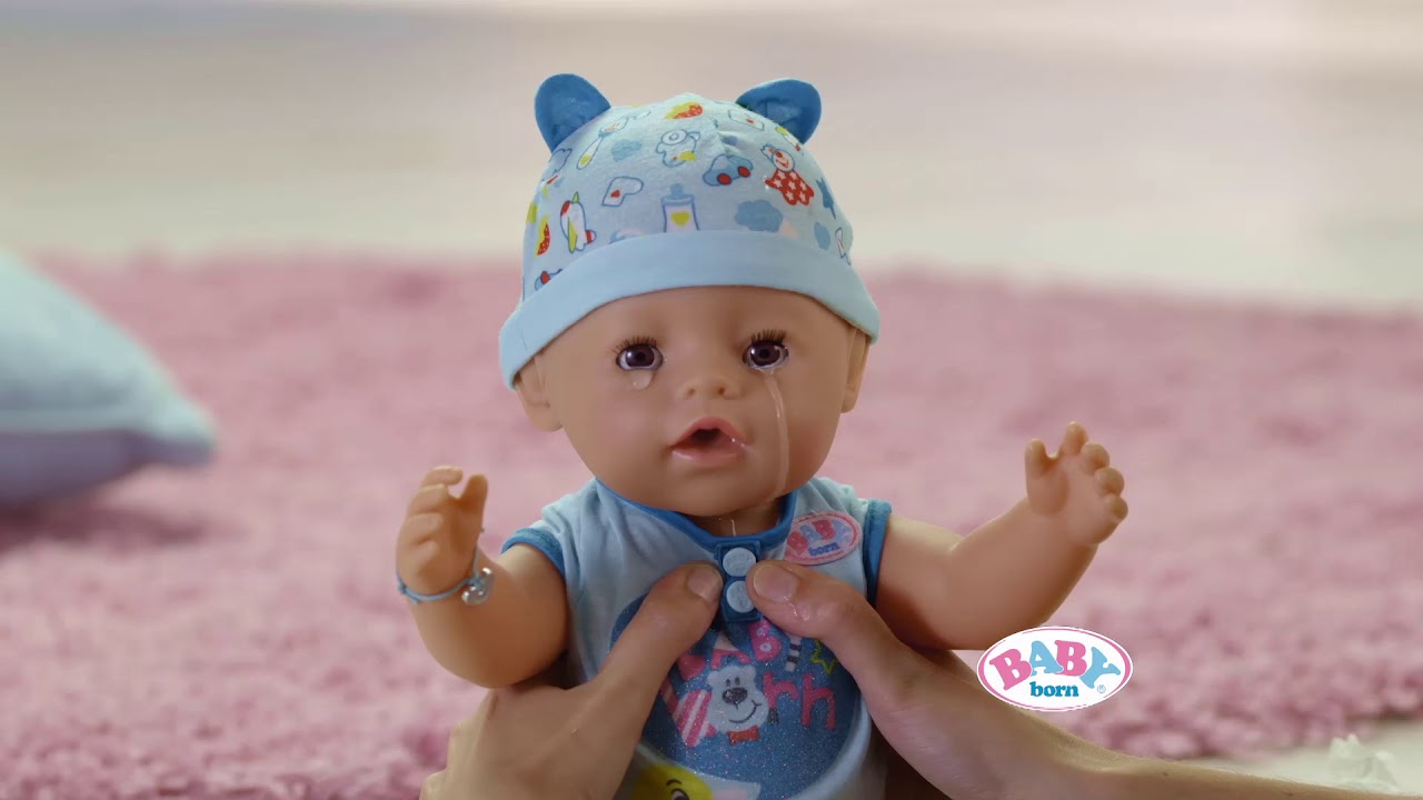 Baby Born soft touch dukke (Dansk) - YouTube