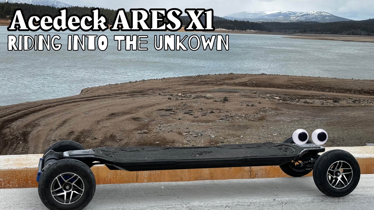 Stampede Reservoir Run - Can the ARES X1 Handle It? - YouTube