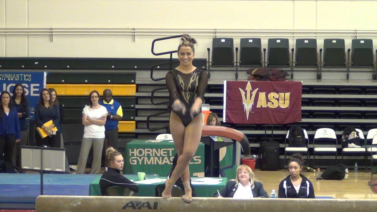 Stephanie Miceli BB ASU & SJS Vs Sac St Jan 18 2013 - YouTube