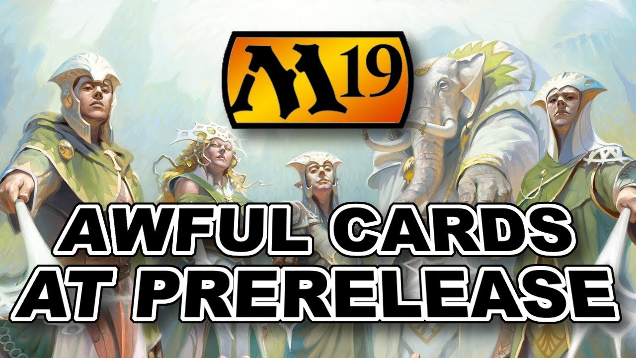 MTG - Advanced M19 Prerelease Guide - Cards to AVOID and Dragon ...