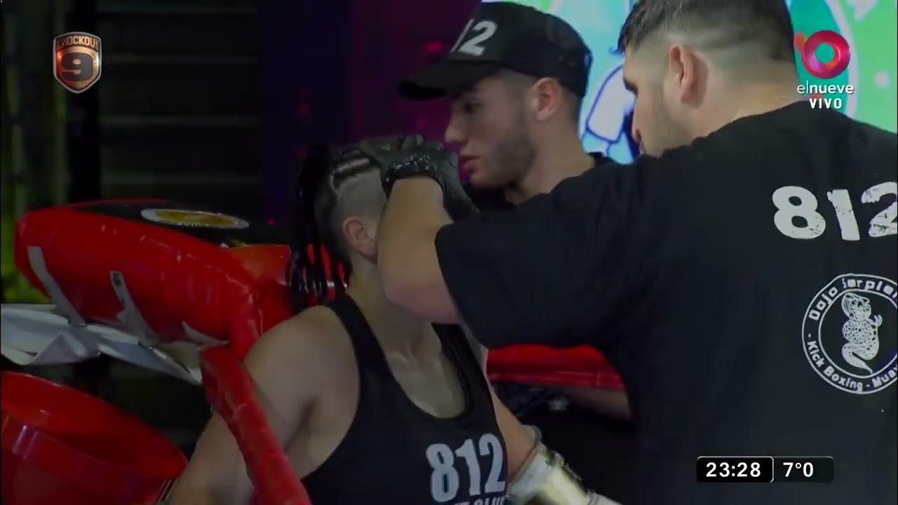 Yocelyn Balboa vs Belén cabrera kick boxing 58kg - YouTube