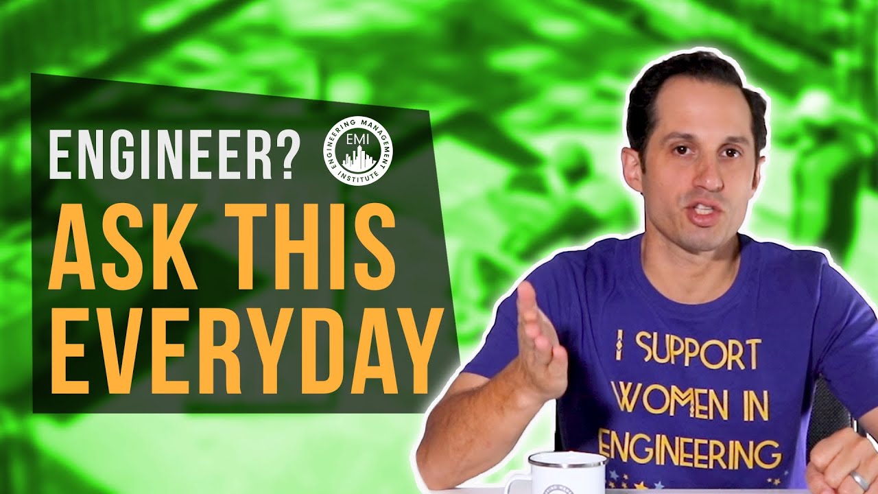 The Question Engineering Leaders Should Ask Every Day - YouTube