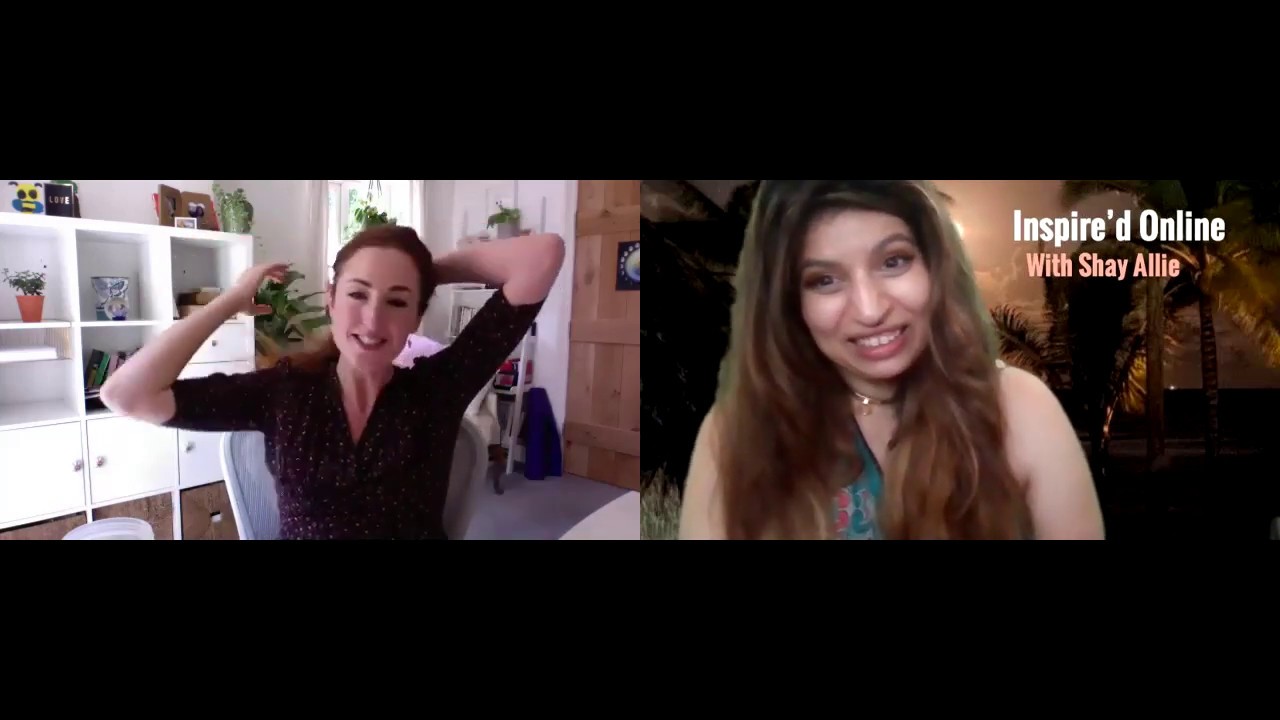 Inspire'd Stage Online with Katharine Dever - YouTube