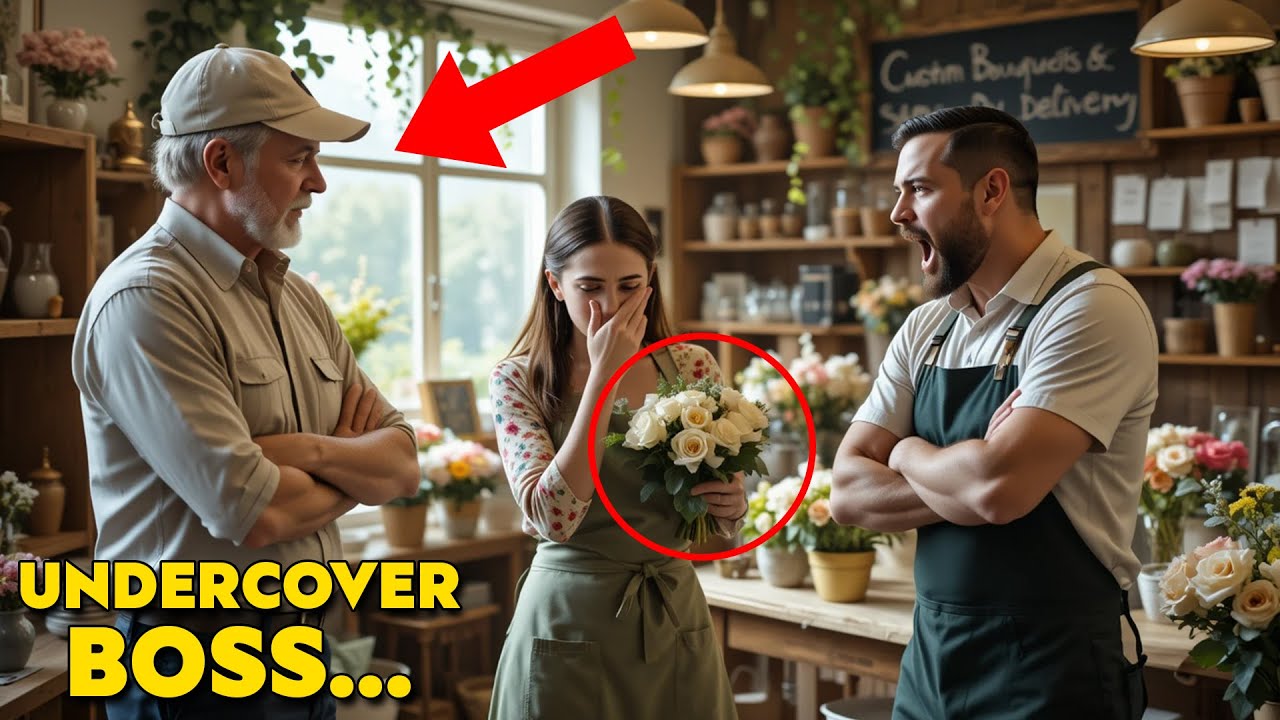 Undercover Boss Orders A Bouquet At His Flower Shop, Stops When He ...