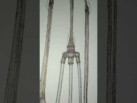 Siren head tripod Very long legs, long legs to space🪐🛰️#shorts