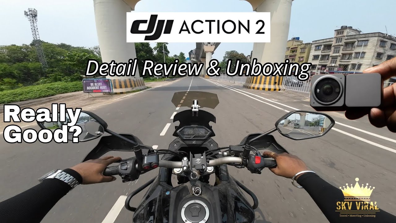 DJI Action 2 Camera || 155° Wide 🤯 || Honest Review & Unboxing - YouTube