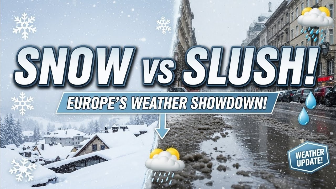 Snow vs. Slush: Europe’s December 1st Weather Showdown! - YouTube