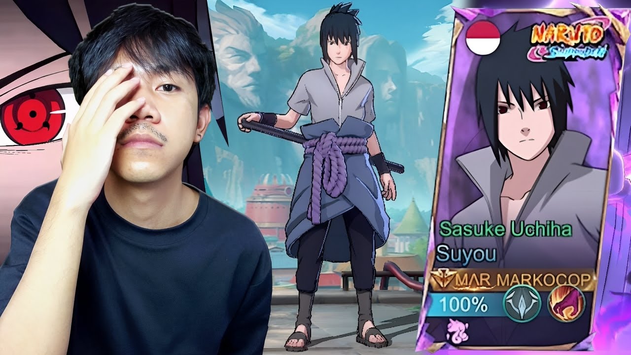 REVIEW SKIN SASUKE UCHIHA SUYOU - Mobile legends - YouTube