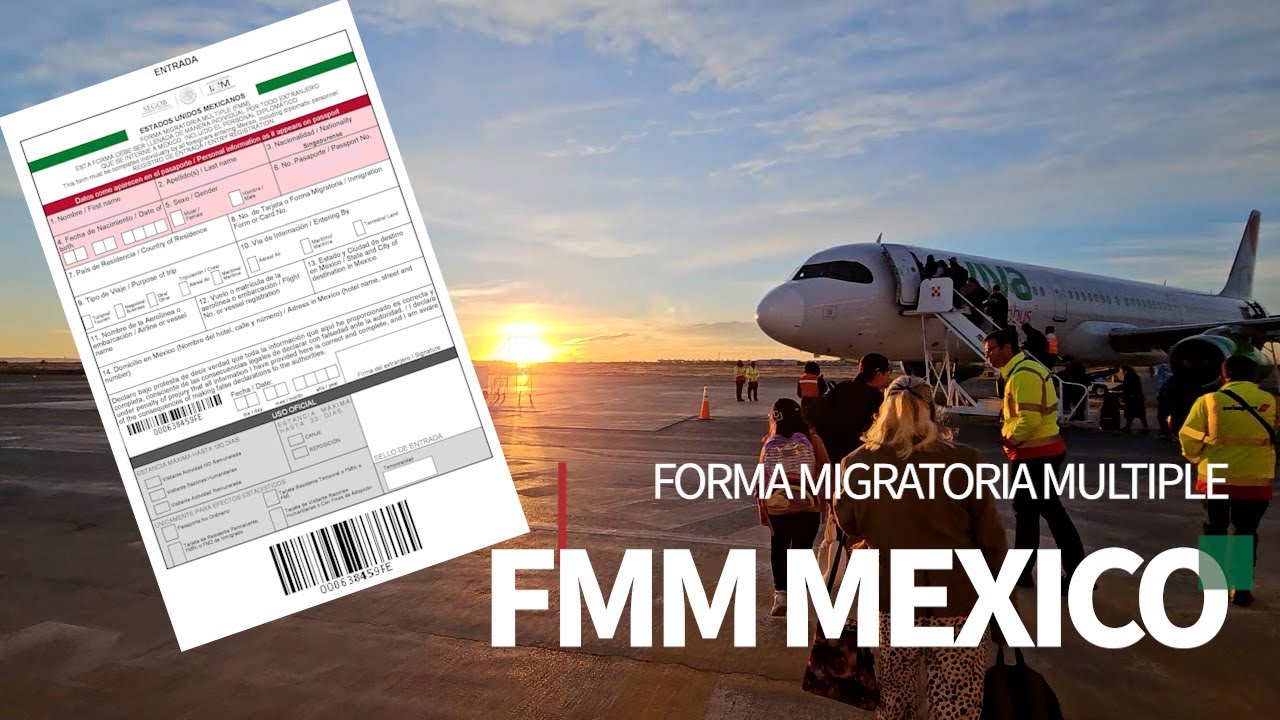 FMM MEXICO TRAVEL. CROSSING FROM USA TO CD. JUAREX using the FORMA ...