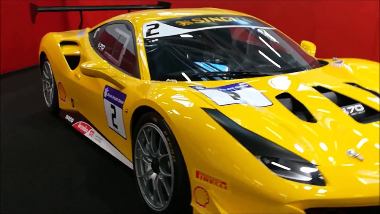 Ferrari 488 Challenge twin turbo, 670 hp stock - YouTube