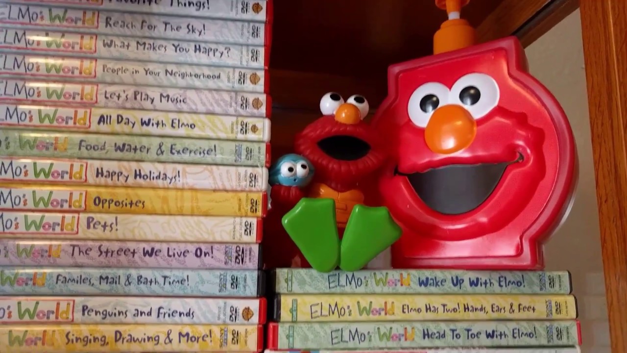 Kiana's ELMo's World Full DVD Collection! - YouTube