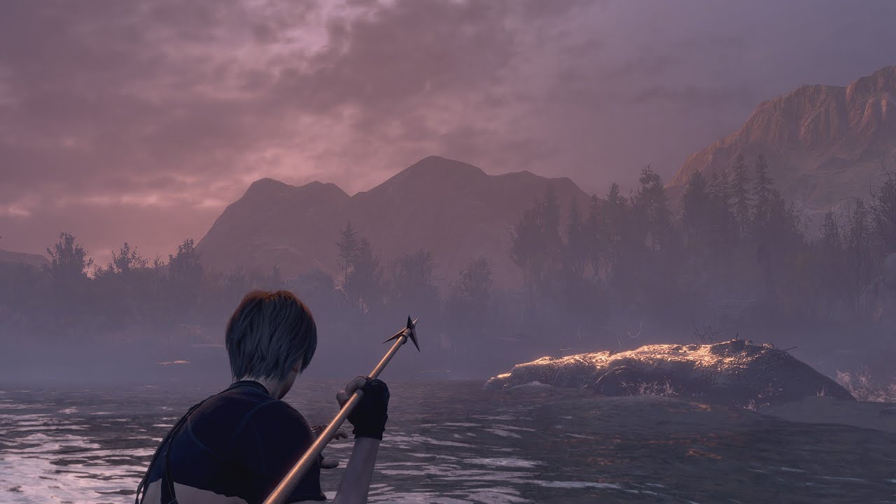 RE4 Remake Lake Monster - YouTube