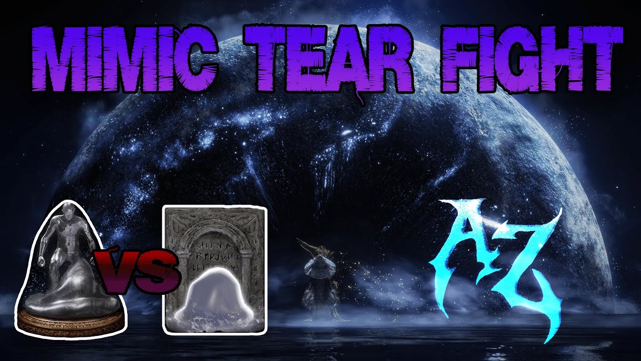Elden Ring Mimic Tear vs Stray Mimic Tear full fight - YouTube