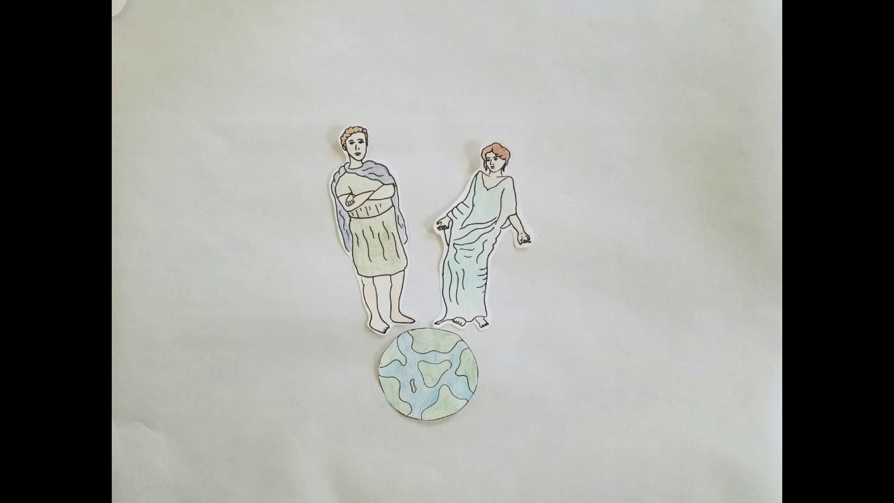 The Story of Deucalion and Pyrrha: The Flood - YouTube