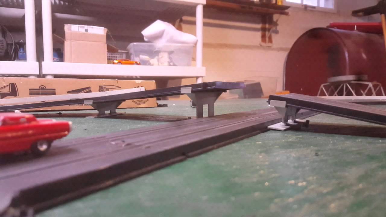 Marx slot car set - YouTube