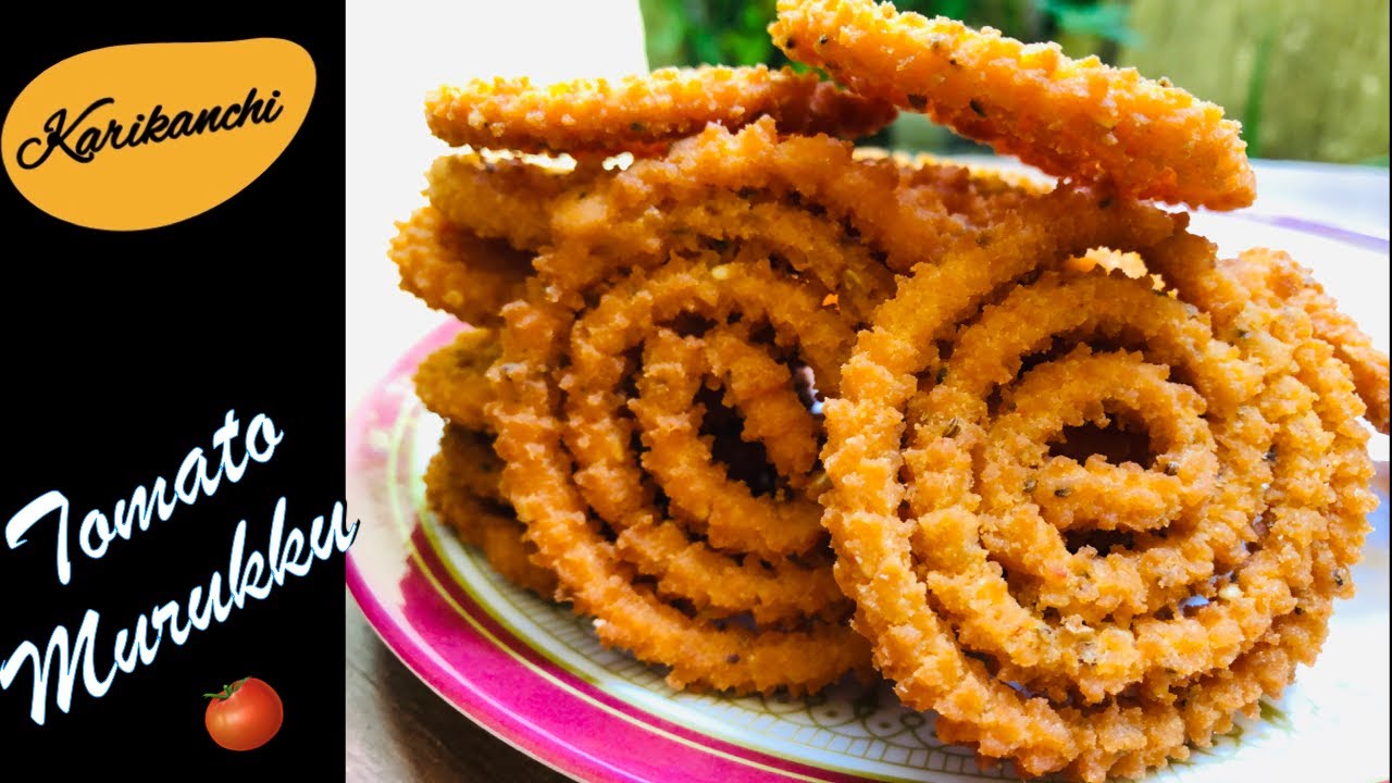 தக்காளி முறுக்கு| How to make Thakkali muruku in tamil |Tomato Chakli ...
