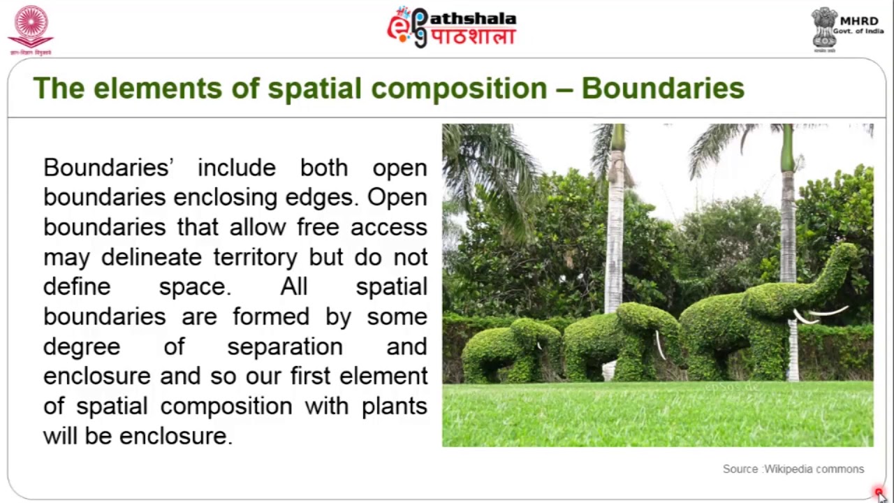 Spatial elements and enclosures - YouTube