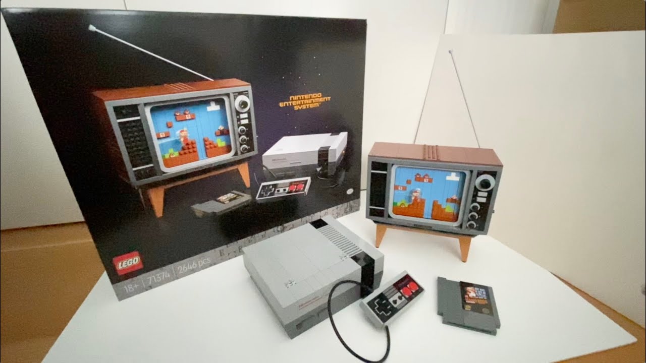 LEGO 71374 Nintendo Entertainment System NES REVIEW! - YouTube