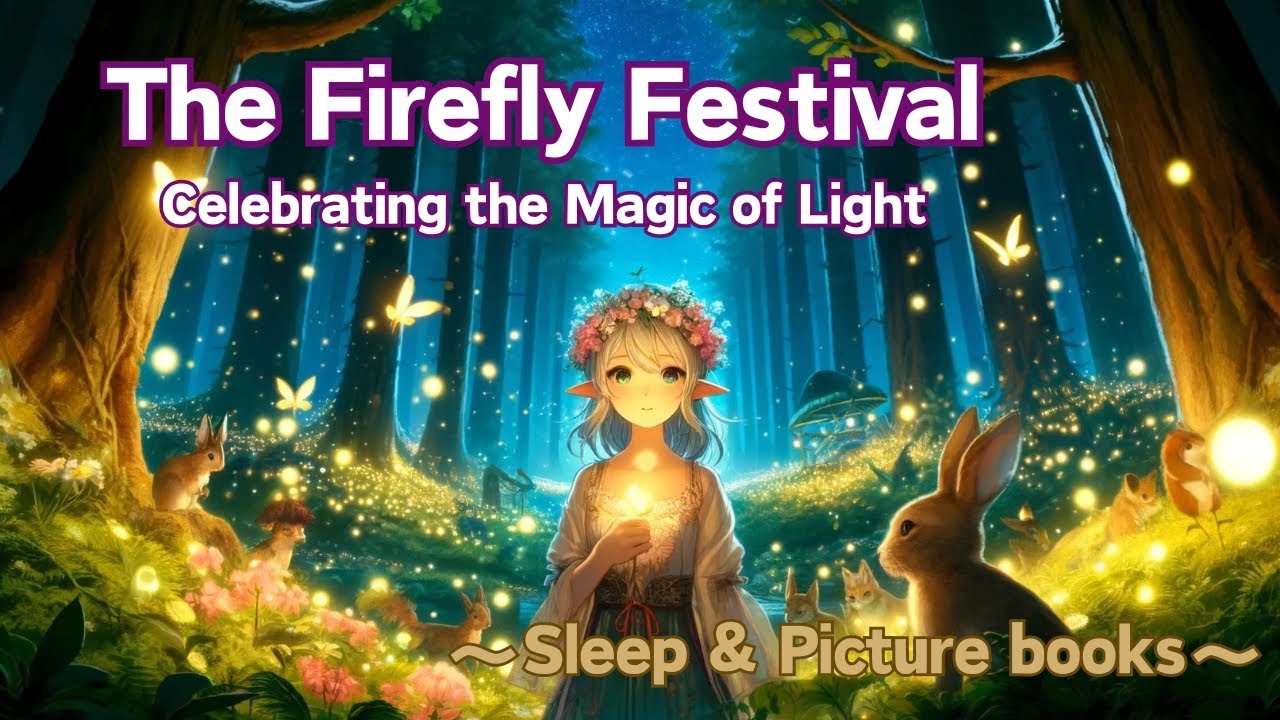 【Picture book】 Firefly Festival #14【Story-telling】 【Lulling a child to ...