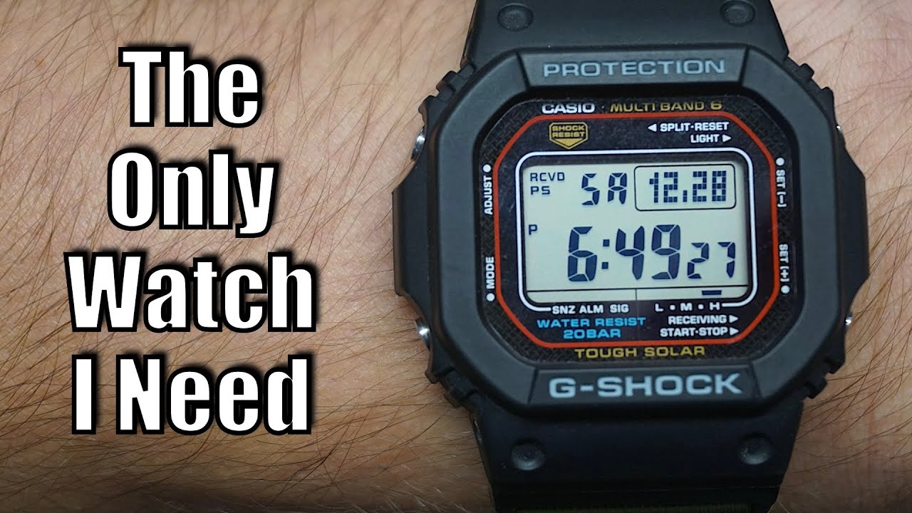 Casio G-Shock GWM 5610-1: Why I Like It - YouTube