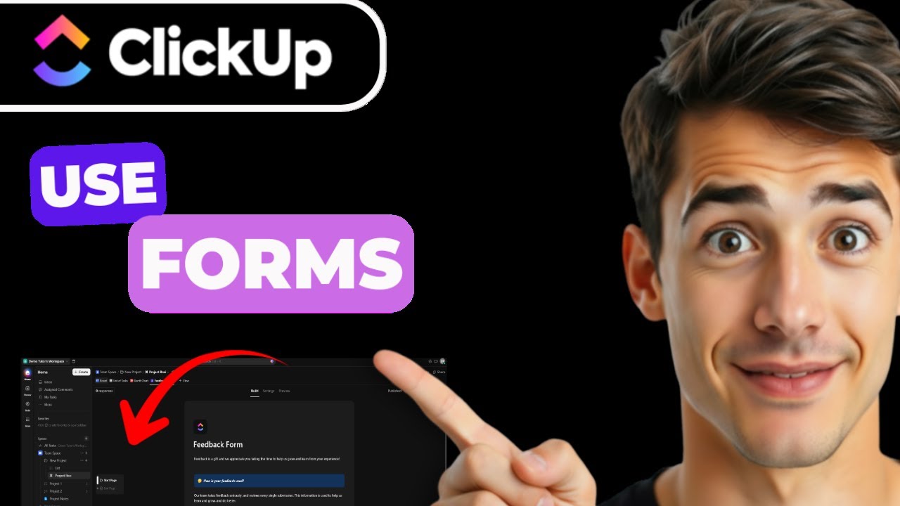 How To Use Forms In Clickup (Easiest Way) (2026 Guide) - YouTube
