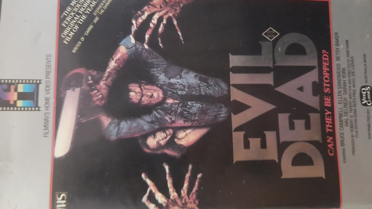 Opening & Closing to Evil Dead Vhs 1981 | Filmways | Video Classics ...