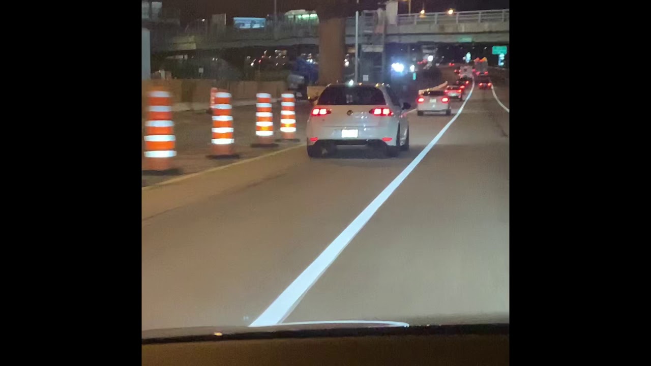 GOLF R SHOOTS FLAMES!!!! - YouTube