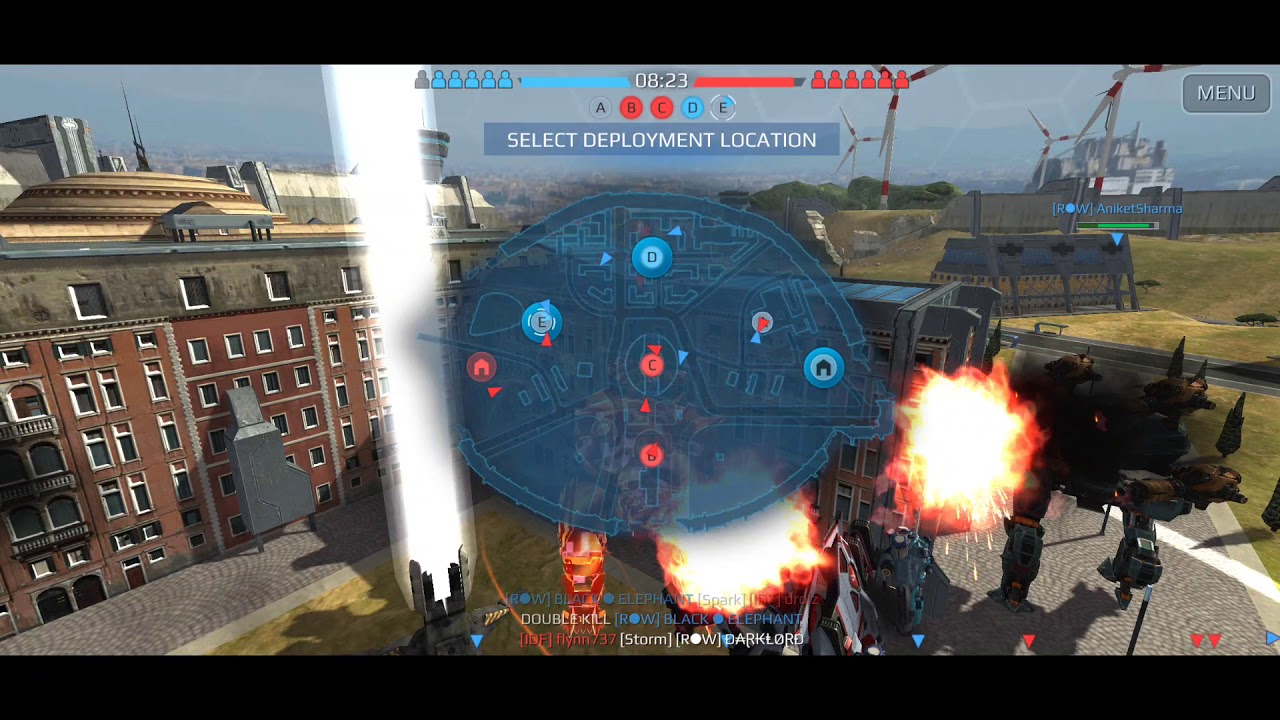 ROW vs IDF - Faction Wars | War Robots - YouTube