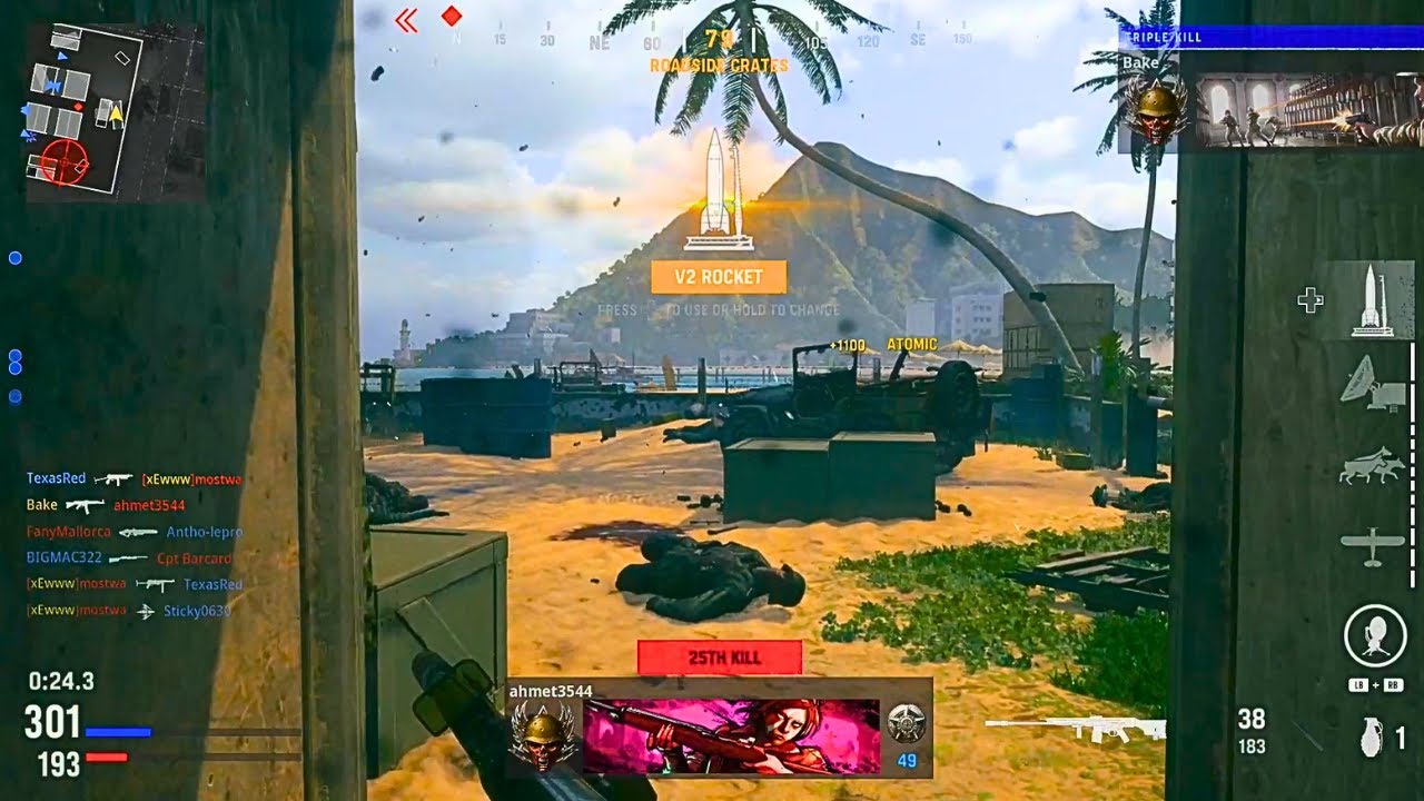 130 Kills V2 Rocket - COD Vanguard - YouTube