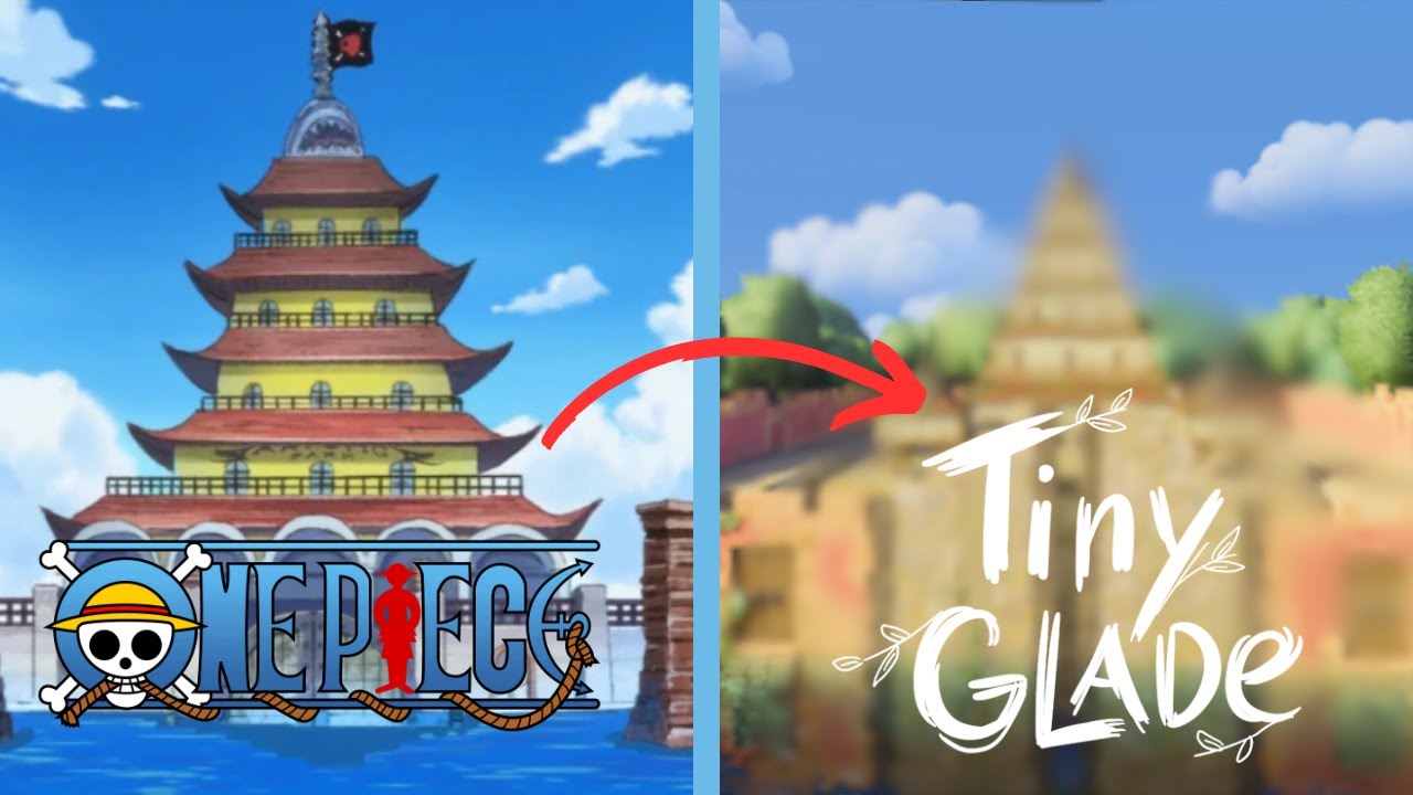 Arlong Park in Tiny Glade - ONE PIECE build - [Timelapse] - YouTube