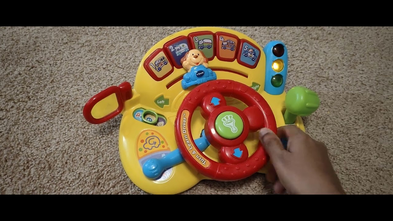 Turn and Learn Driver VTech - YouTube