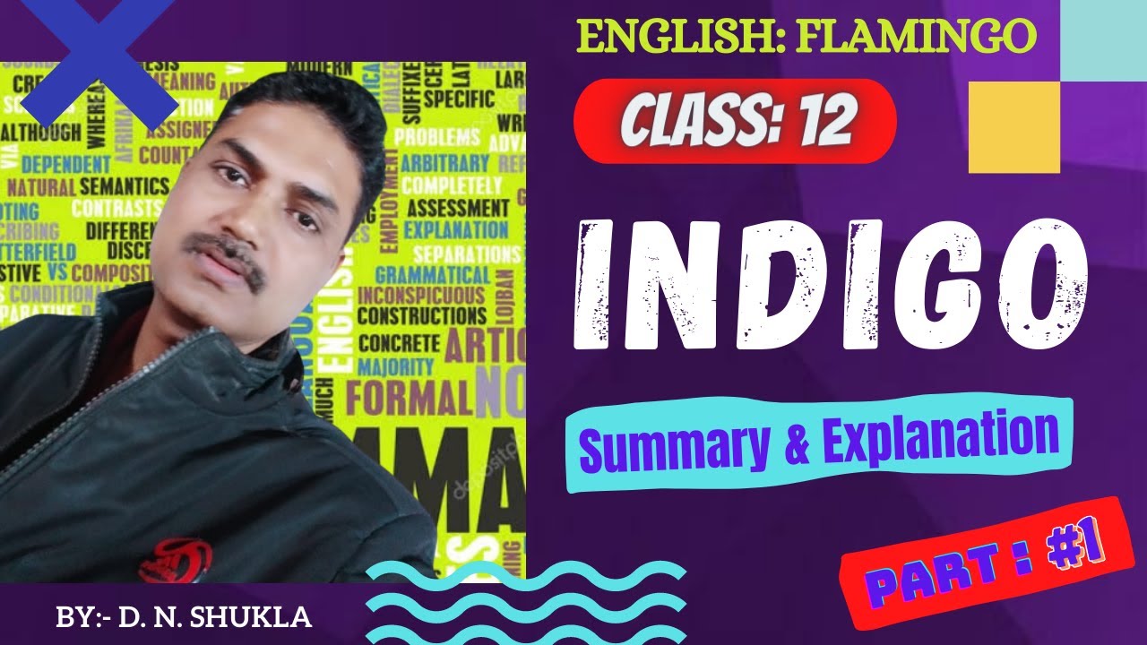 INDIGO Class 12 | Part 1 | English : Flamingo | Explanation and Summary ...