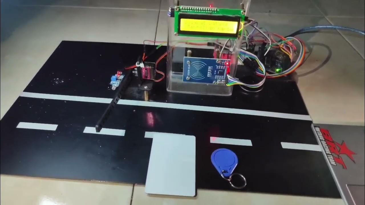 Demo Alat Rancang Bangun Palang Pintu Perumahan Menggunakan Akses RFID ...