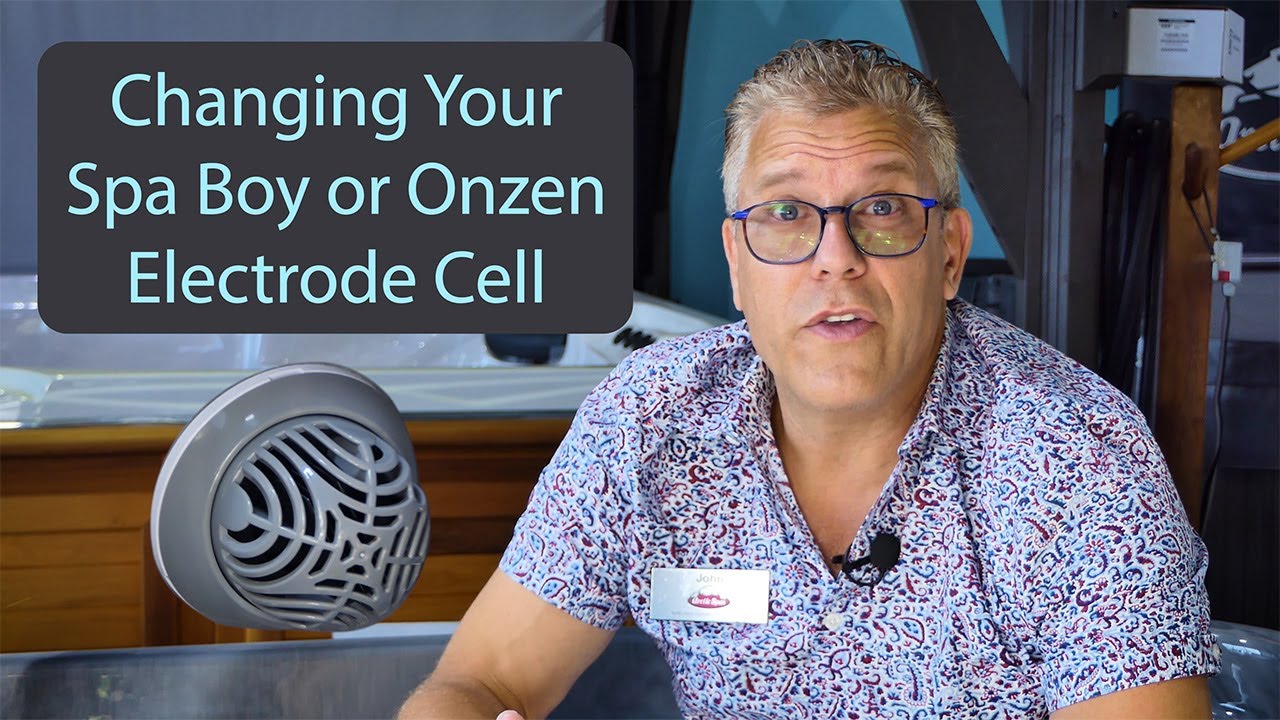 How to Change your Arctic Spas SpaBoy or Onzen Electrode - YouTube