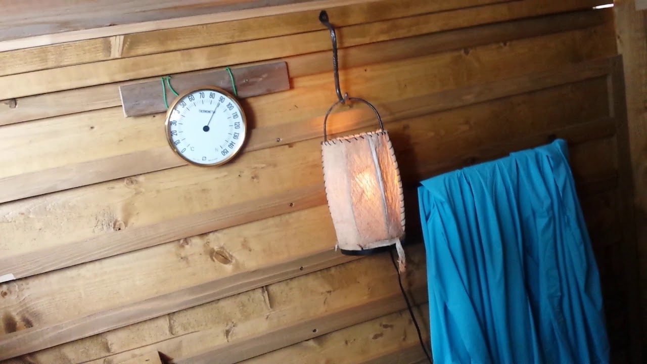 Enjoying Sauna in the Snow - YouTube