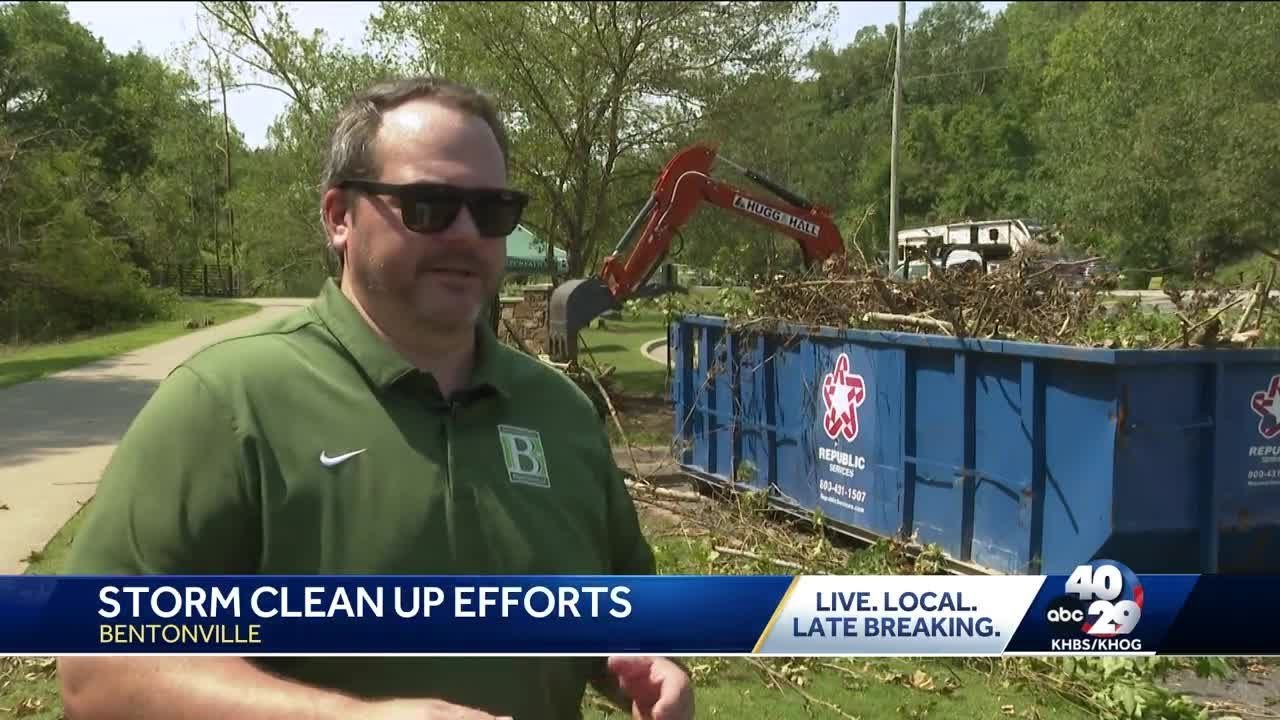 Storm Clean Up Efforts - YouTube
