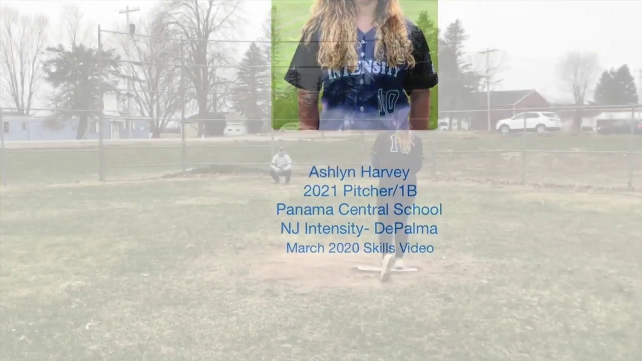 Ashlyn Harvey 2021 Pitcher/1B-March 2020 - YouTube