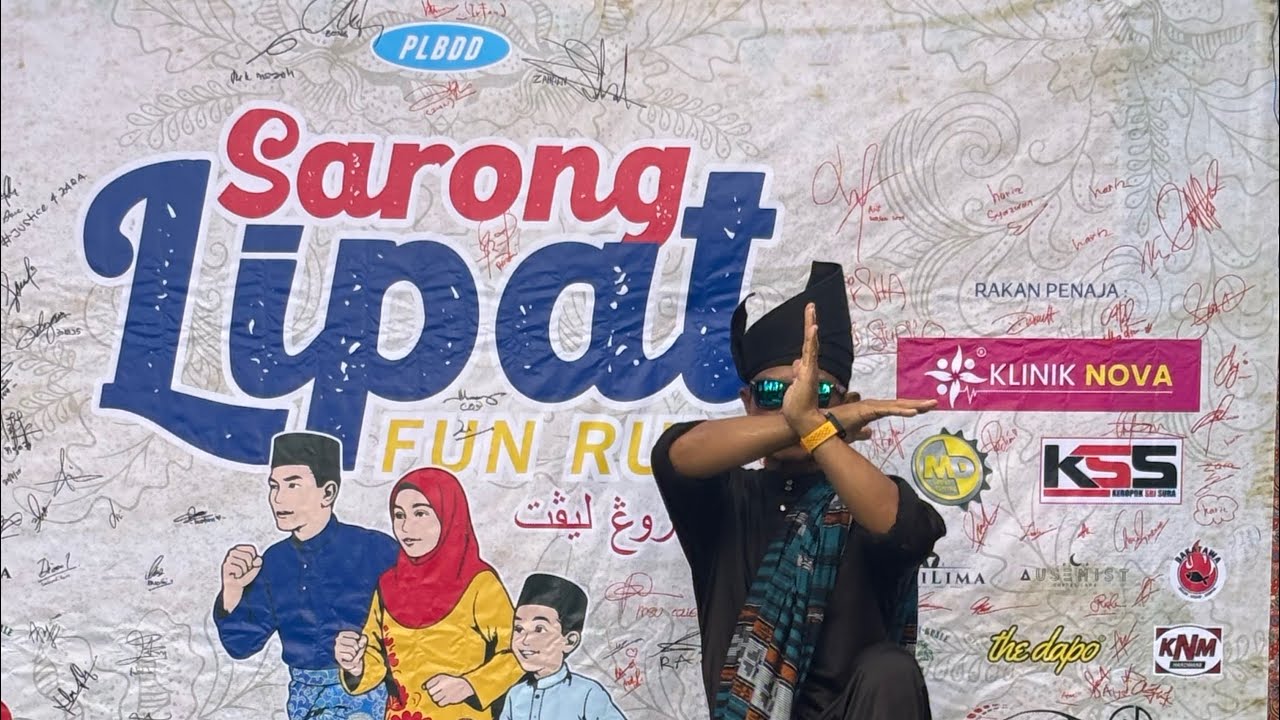 SARONG LIPAT FUN RUN 2025 - YouTube