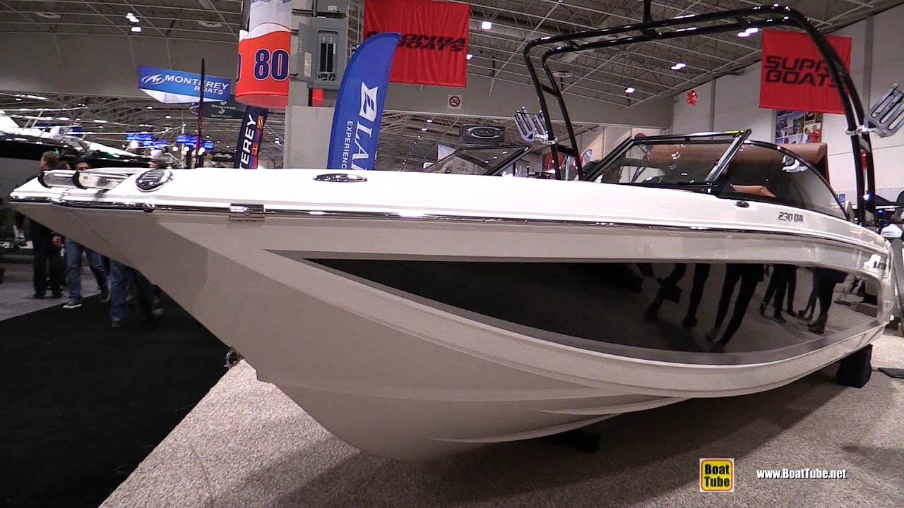 2017 Larson 230 LXH Motor Boat - Walkaround - 2017 Toronto Boat Show ...