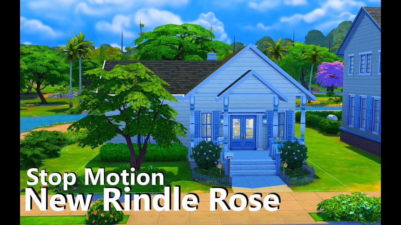 New Rindle Rose | The Sims 4 | Stop Motion - YouTube
