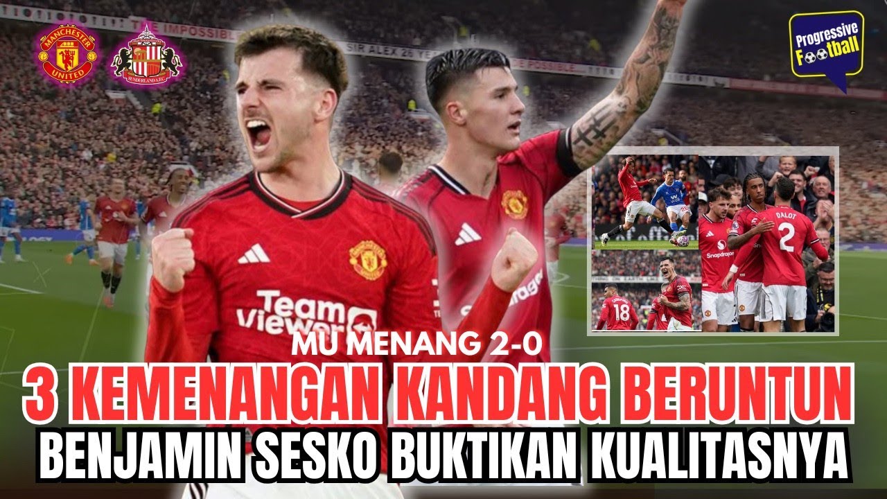 TAKTIK RUBEN AMORIM SUKSES BAWA MANCHESTER UNITED RAIH KEMENANGAN 3 ...