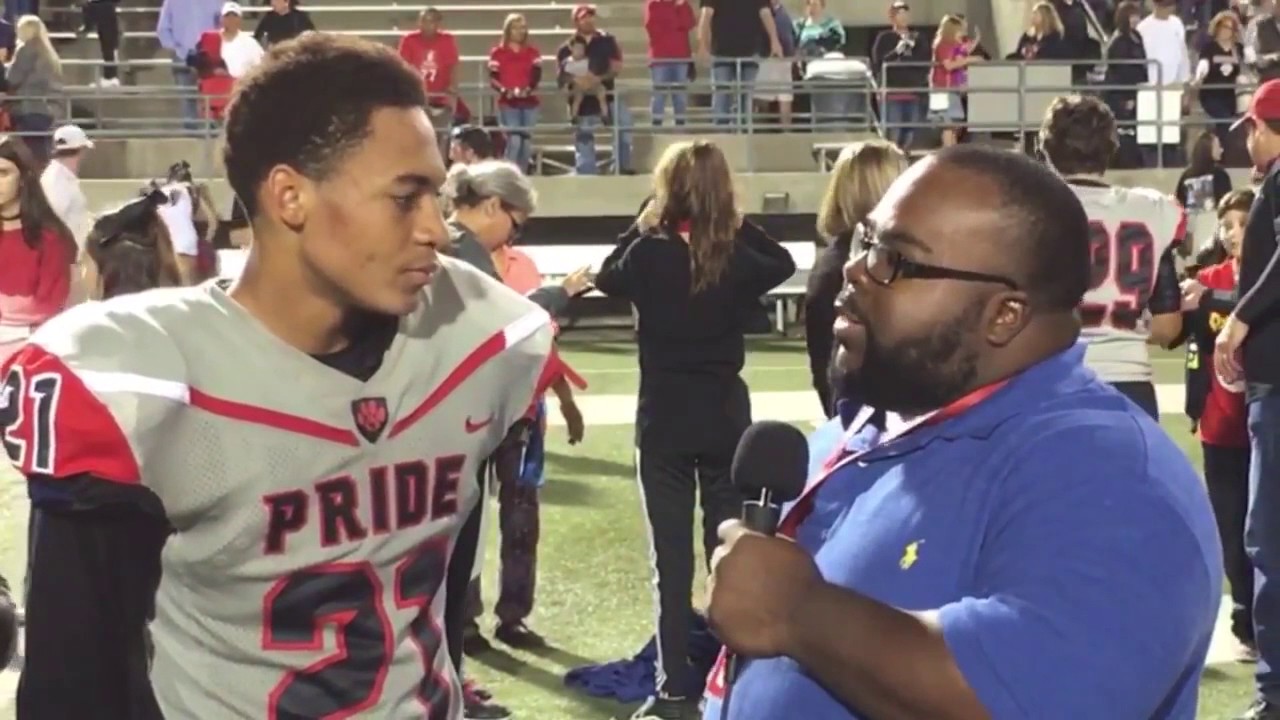 Colleyville Heritage Wide Receiver Kameron Brown 11 4 2016 - YouTube