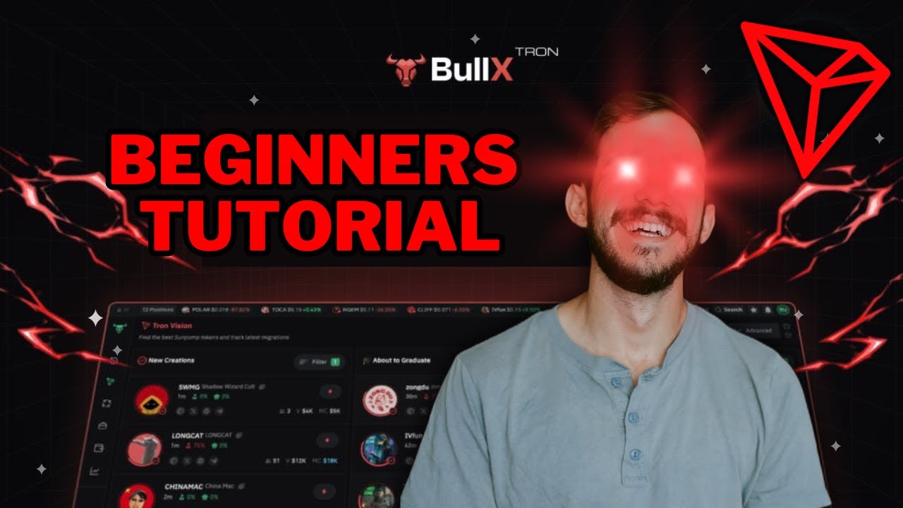 HOW TO BUY 100X TRON MEME COINS | FULL BULLX GUIDE - YouTube