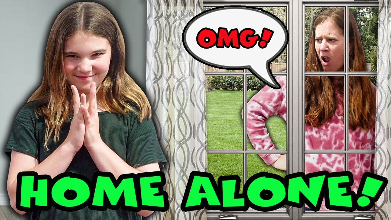 I Left Carlie Home ALONE! Will She Break The Rules? Carlaylee HD - YouTube