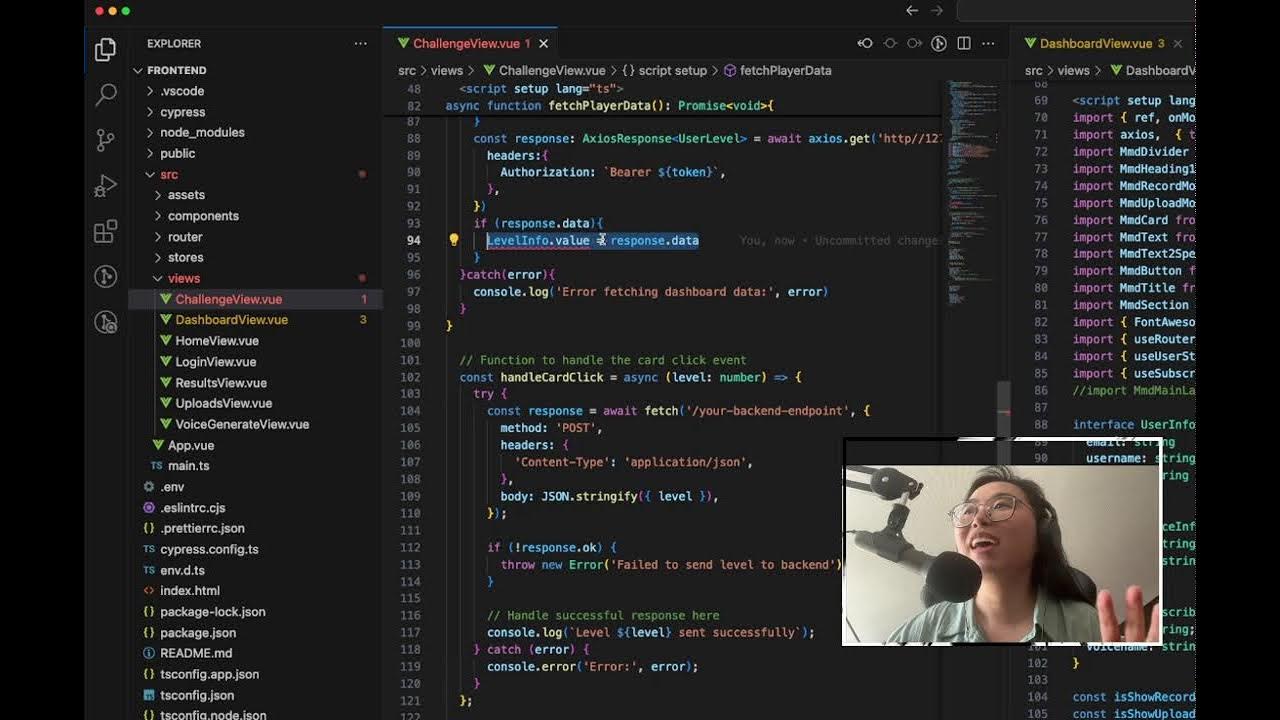 ASMR & Coding | Python FastAPI (and Vue3) | Implement new feature... hopefully - YouTube
